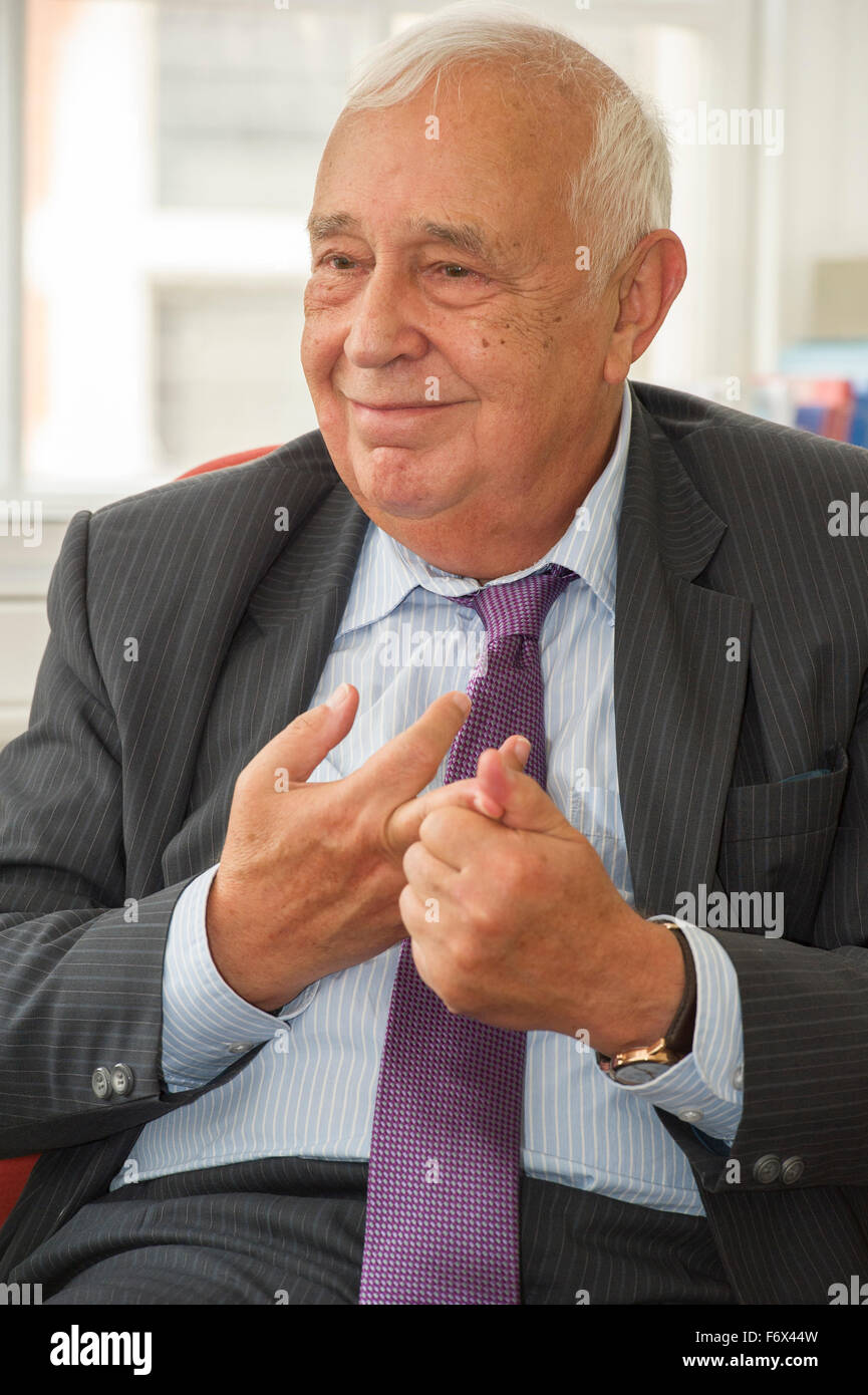Lord Skidelsky, economic historian, author of the three volume award ...