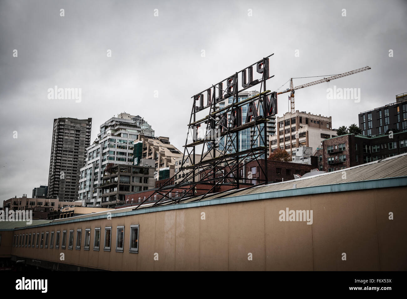 Public Market Neon sign. Seattle, Washington state Stock Photo - Alamy