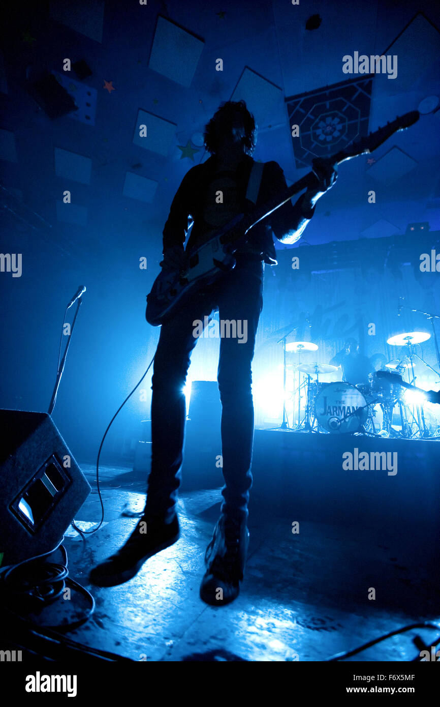 The Cribs perform at the Barrowlands Ballroom in Glasgow Featuring: The ...