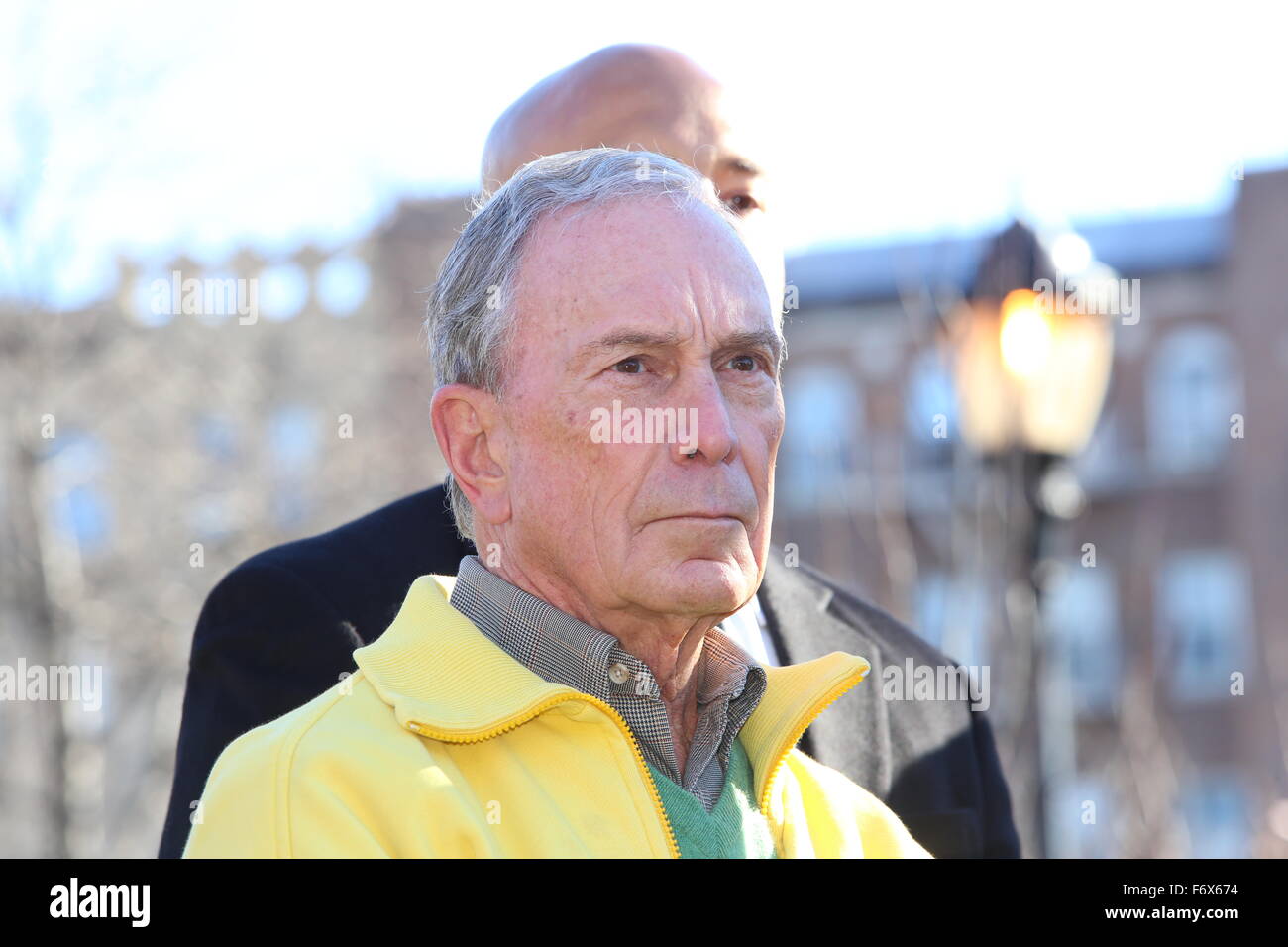 New York City, United States. 20th Nov, 2015. Former NYC mayor Mike ...