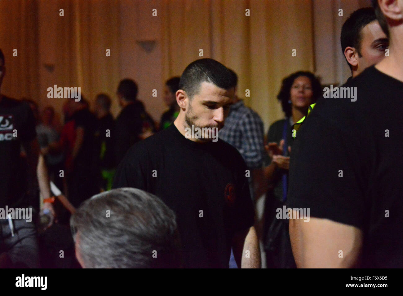 Gibralter. 20th Nov, 2015. Joe Williams defended his title, Gibraltar ...