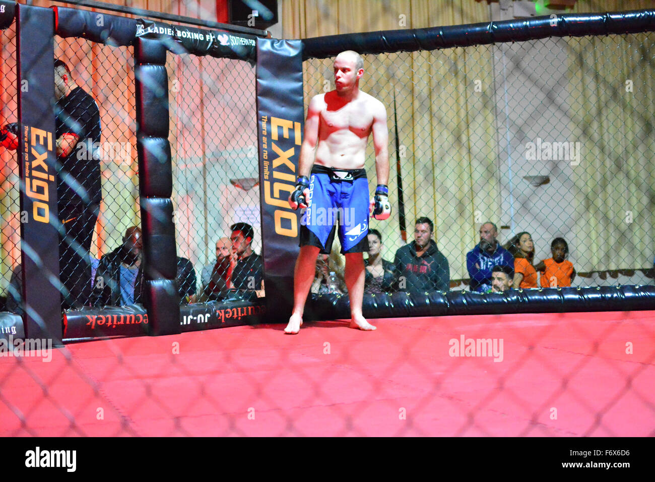 Gibralter. 20th Nov, 2015. Joe Williams defended his title, Gibraltar ...