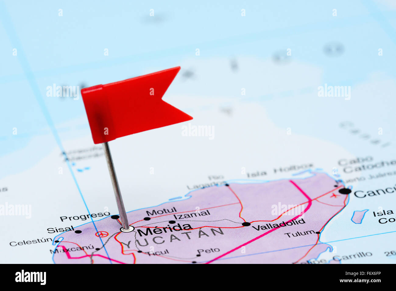 Merida map hi-res stock photography and images - Alamy