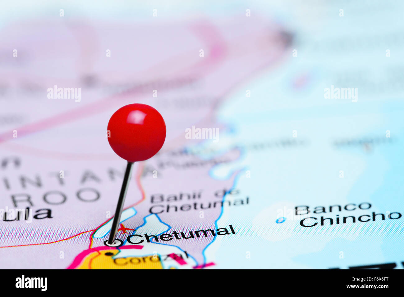 Chetumal map hi-res stock photography and images - Alamy