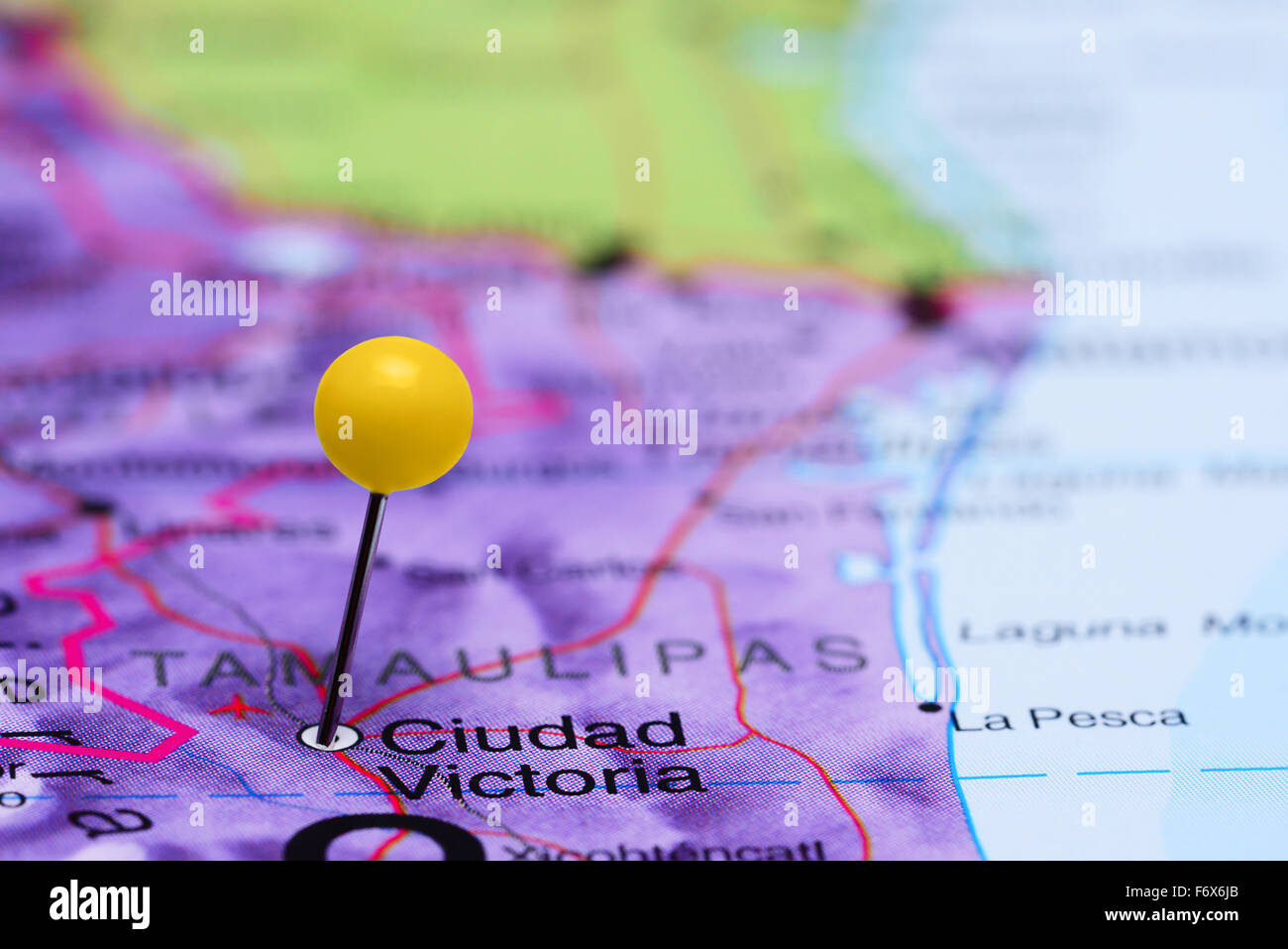 Ciudad Victoria Mexico Map High Resolution Stock Photography and Images ...
