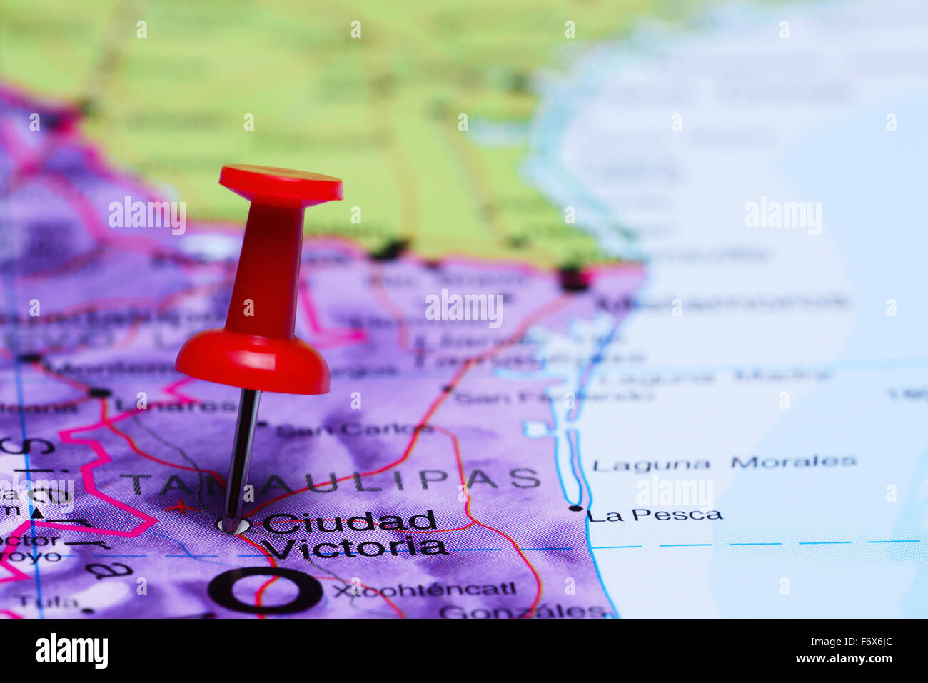 Ciudad victoria map hi-res stock photography and images - Alamy