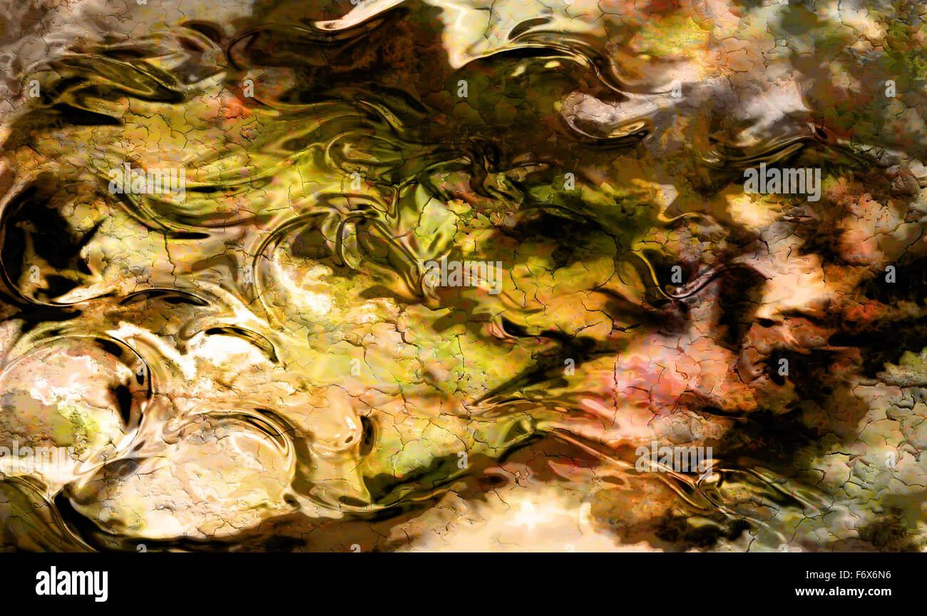 Color Abstract background and spots with desert crackle Stock Photo - Alamy