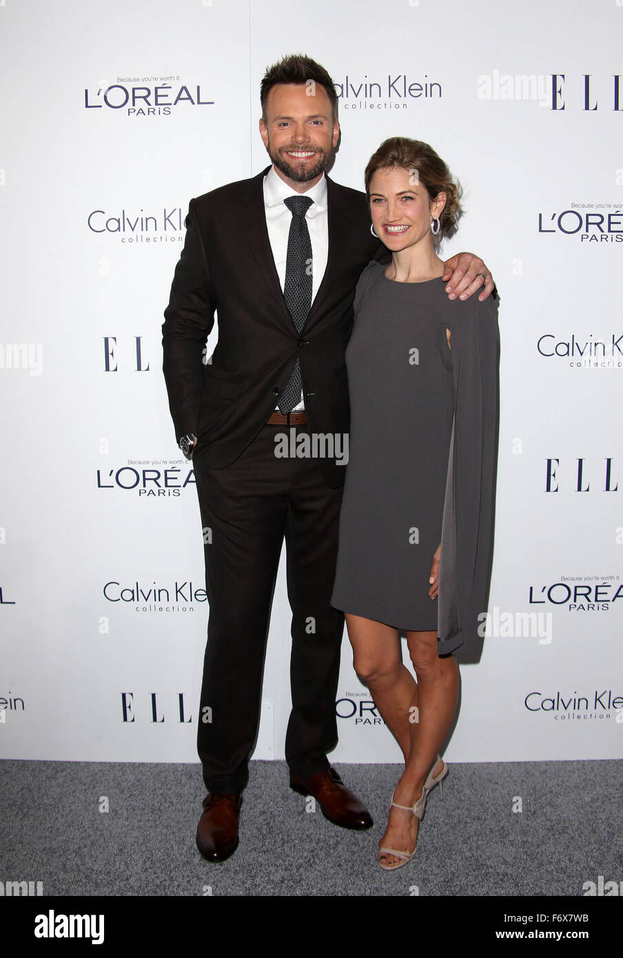 2015 ELLE Women in Hollywood Awards Featuring: Joel McHale, Sarah ...