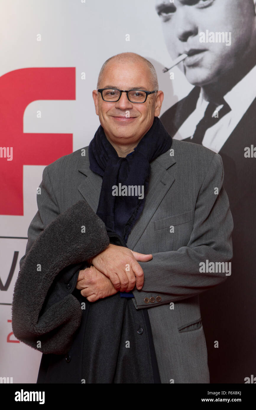 Torino, Italy. 20th November 2015. Italian film director Mario Balsamo ...