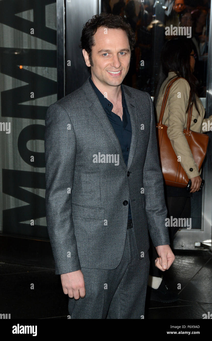 Burnt New York Premiere - Outside Arrivals Featuring: Matthew Rhys ...