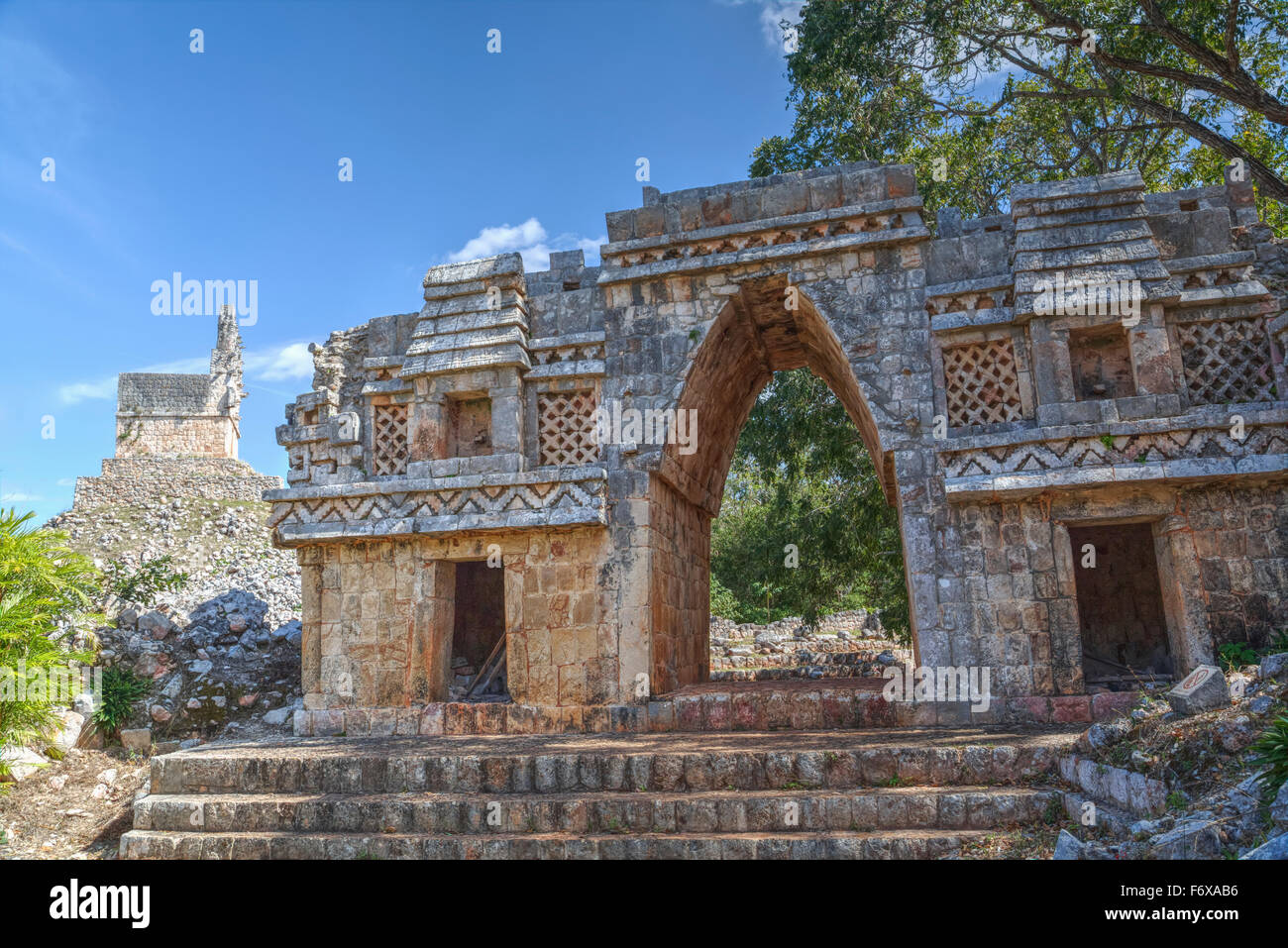 The Arch, Labna, Mayan Ruins; Yucatan, Mexico Stock Photo - Alamy