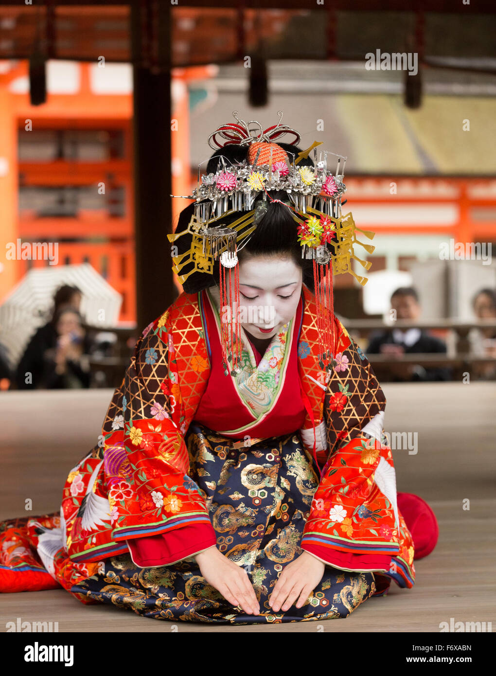 November 26, 2014 Japan Kyoto Aoi Tayu makes her debut as a Tayu at ...