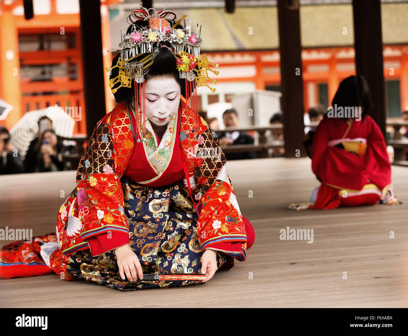 November 26, 2014 Japan Kyoto Aoi Tayu makes her debut as a Tayu at ...