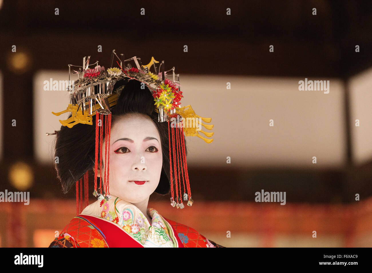 November 26, 2014 Japan Kyoto Aoi Tayu makes her debut as a Tayu at ...