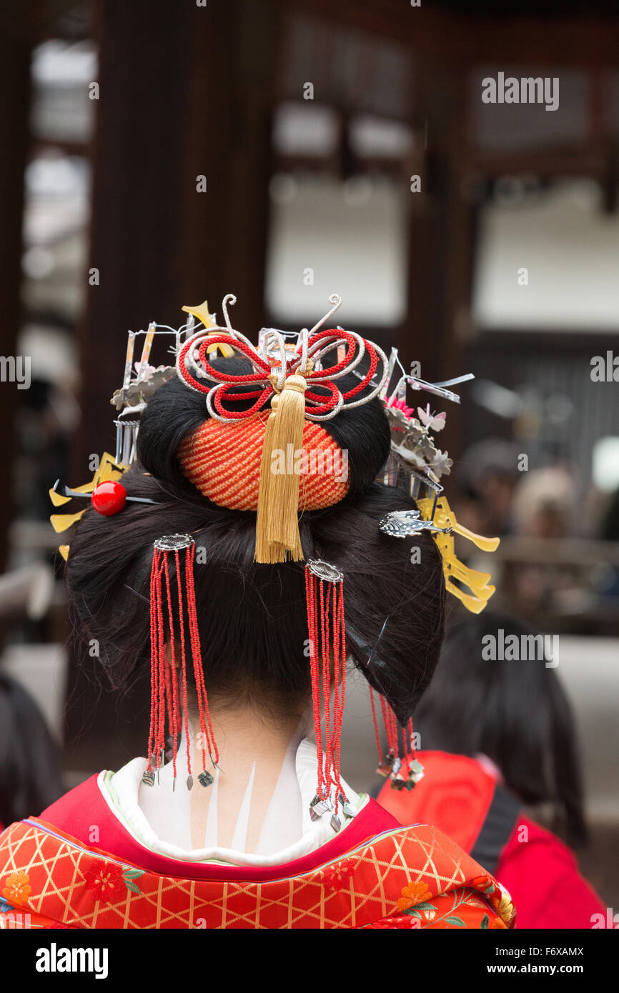 November 26, 2014 Japan Kyoto Aoi Tayu makes her debut as a Tayu at ...