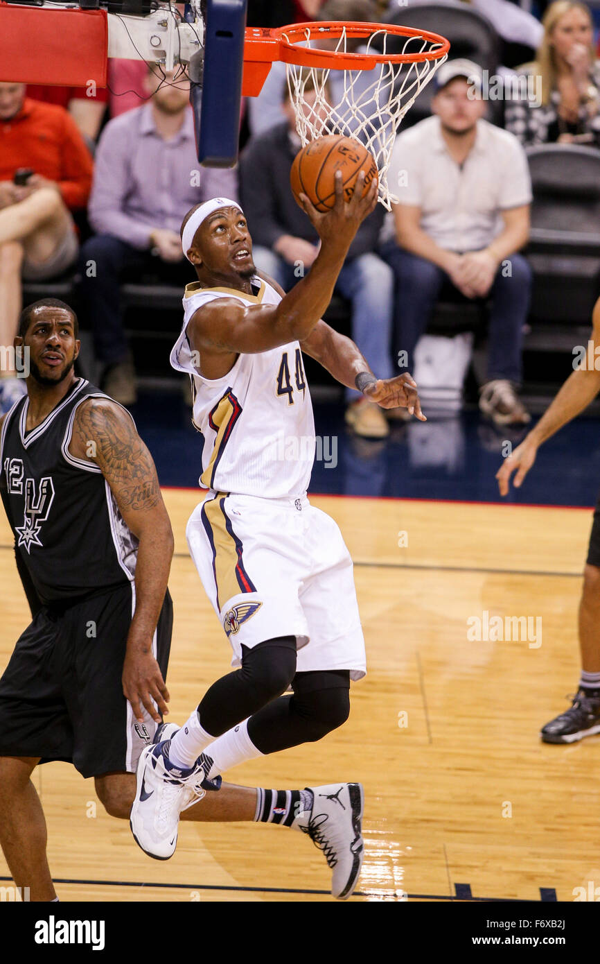 New Orleans, LA, USA. 20th Nov, 2015. New Orleans Pelicans forward ...