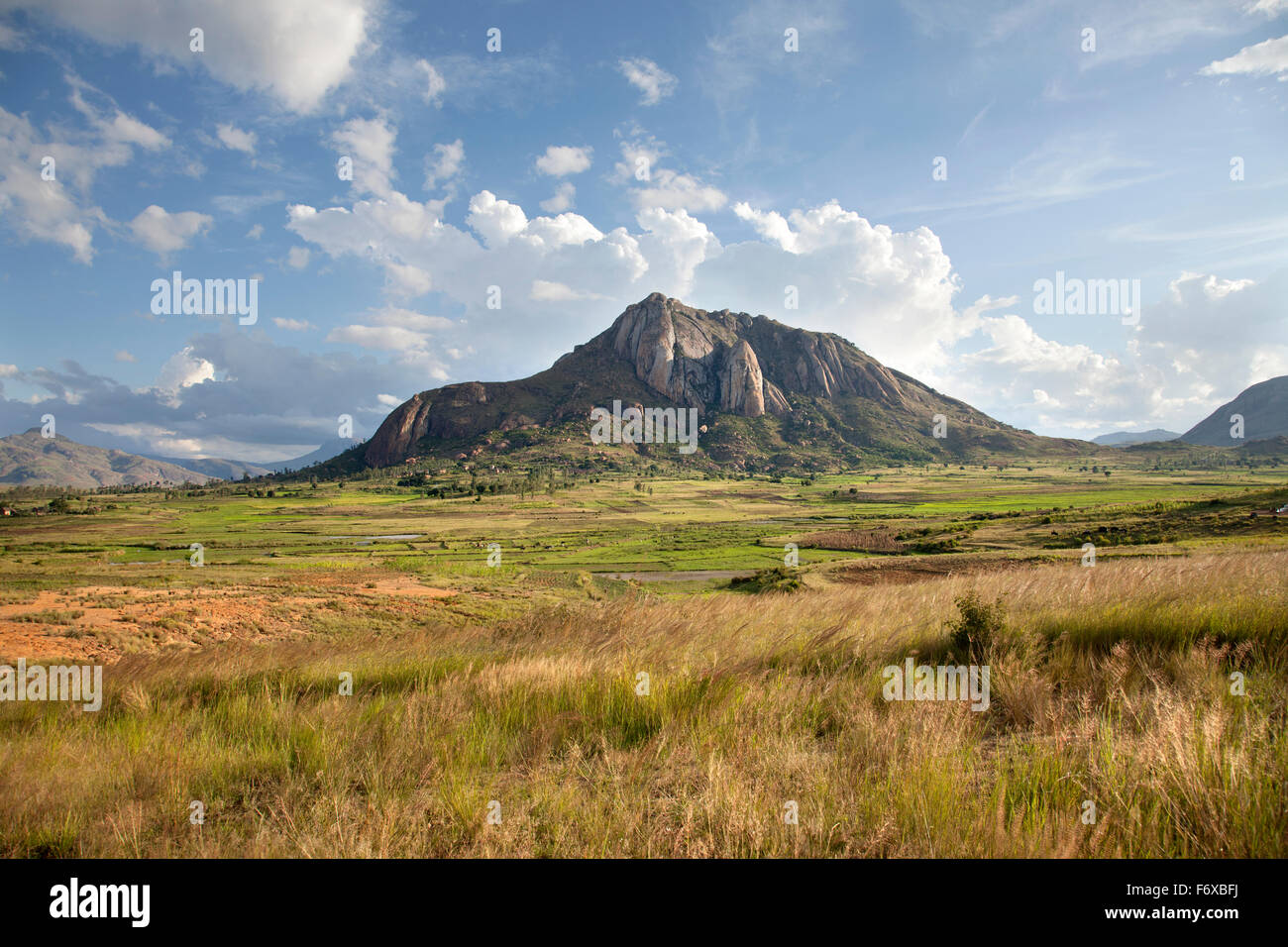 Landscape in the region of Ambalavao; Madagascar Stock Photo - Alamy