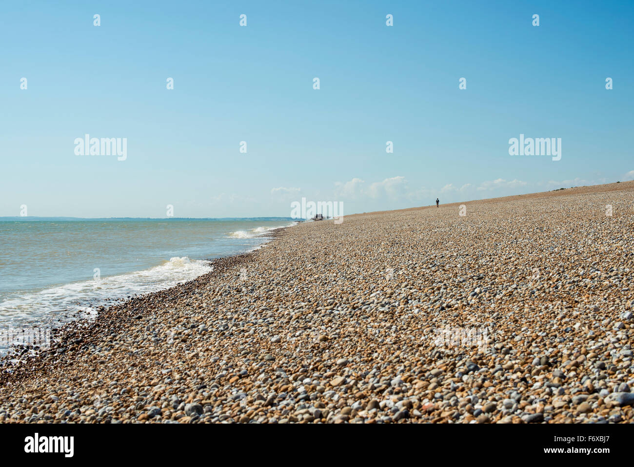 Dungeness shingle beach; Kent, England Stock Photo - Alamy