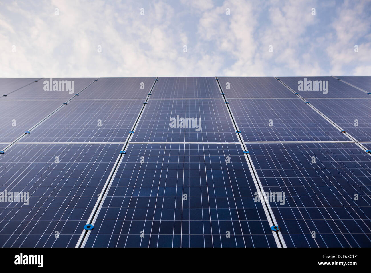 Solar panels in field; Bloomfield, Ontario, Canada Stock Photo - Alamy