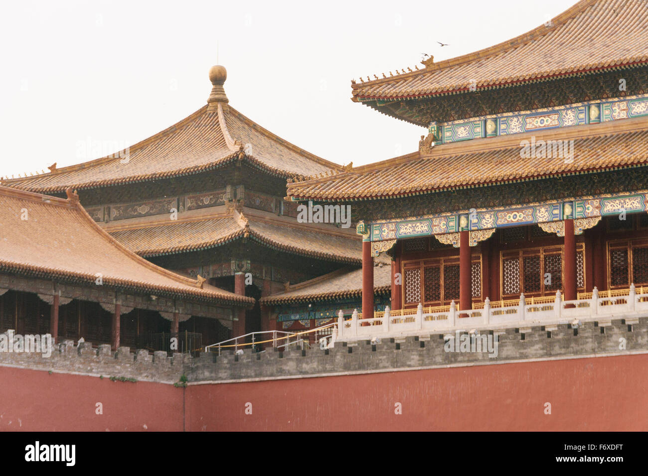Beijing, China - The view of Wumen, the front gate of Forbidden City ...