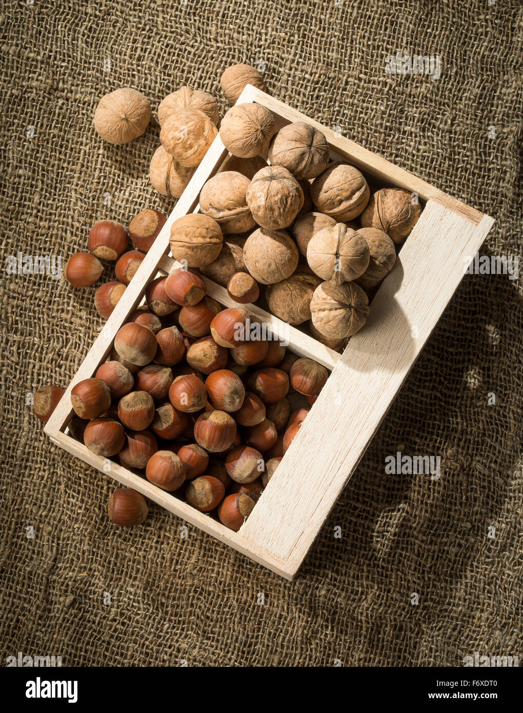 Box hazelnuts hi-res stock photography and images - Alamy
