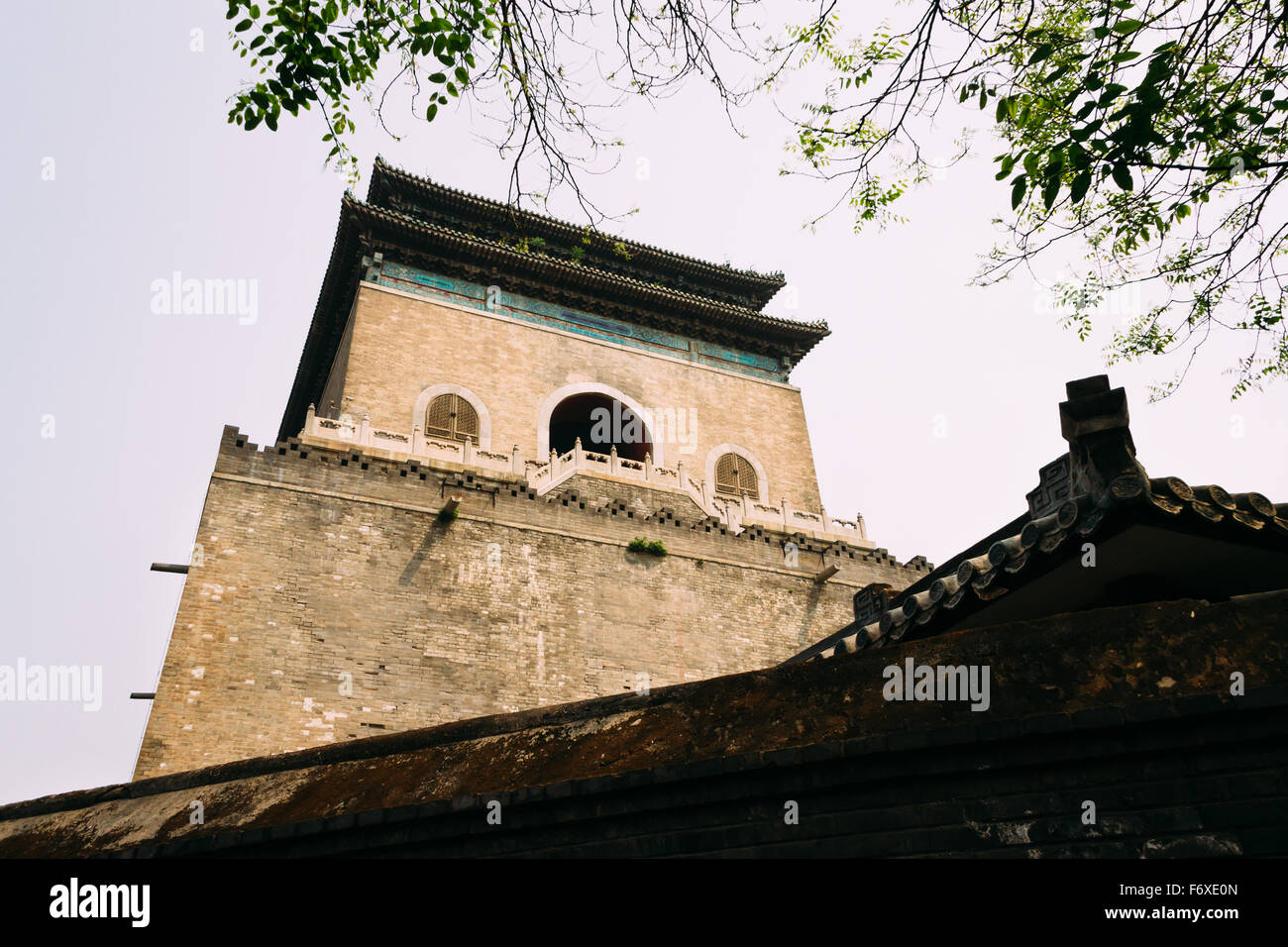 Beijing clock tower hi-res stock photography and images - Alamy