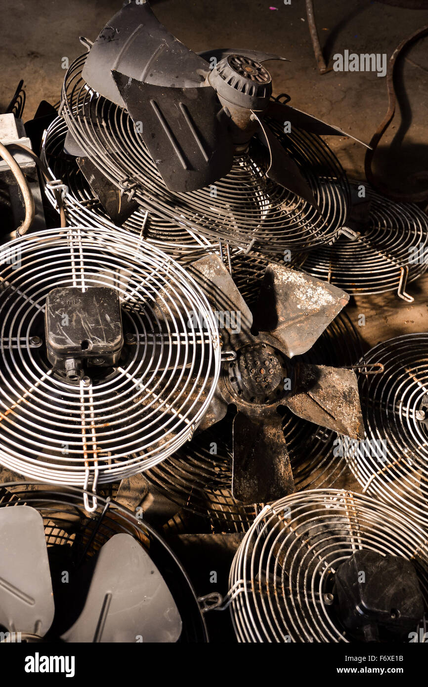 Metal Ready for Recycling Stock Photo - Alamy