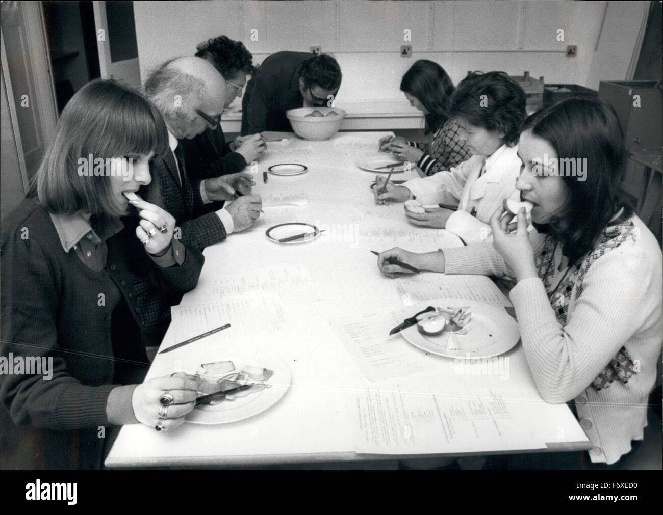 1972 - Some members of the panel at Long Ashton Research station ...