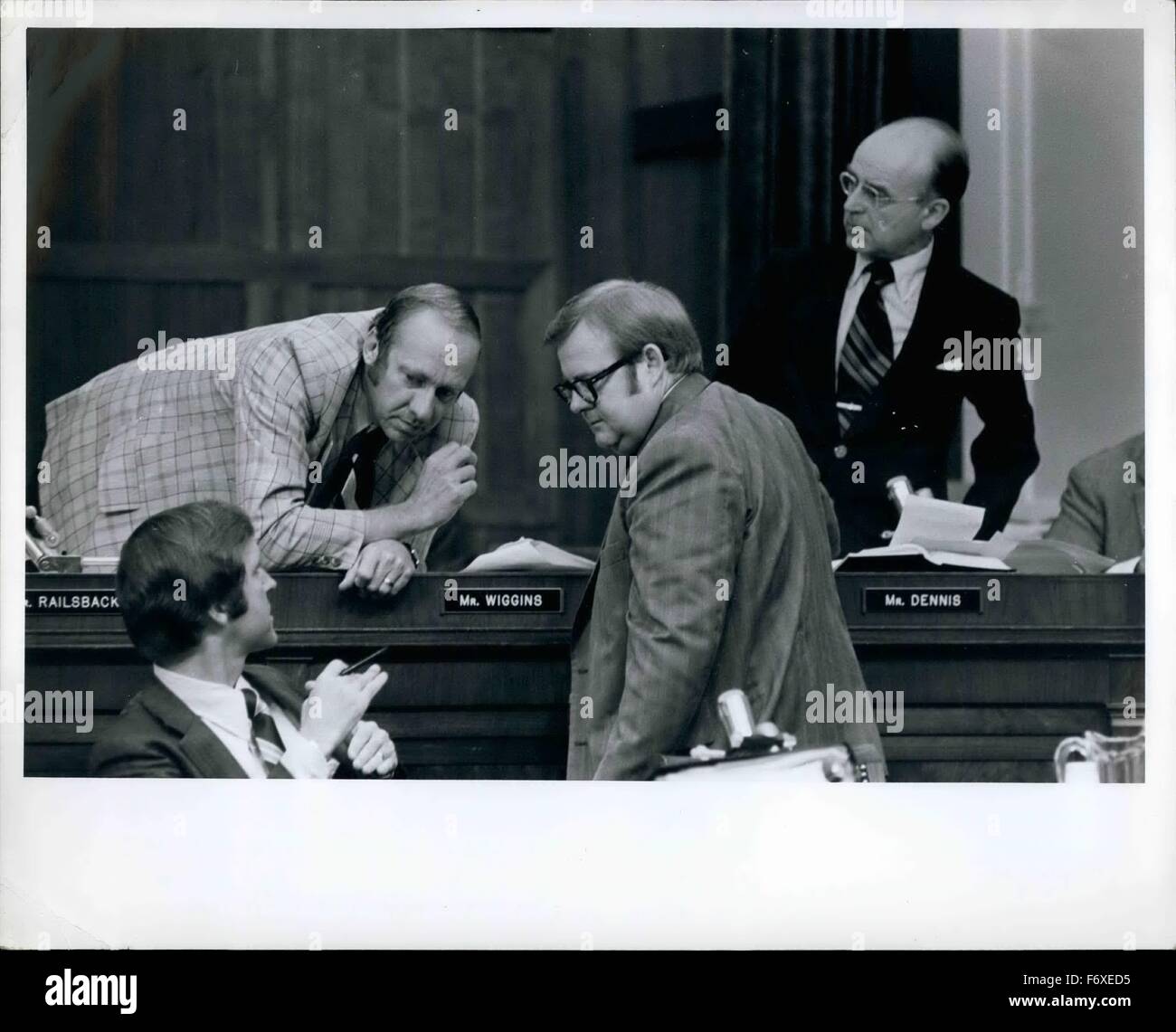 1982 - Tom Railsback - David Dennis - Cohen -Harold Froehlich ...