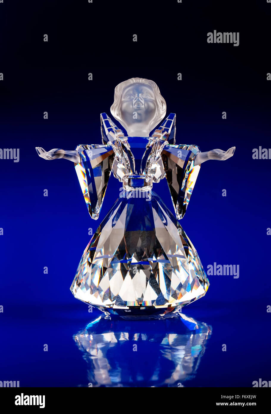 beautiful glass figurine Stock Photo - Alamy