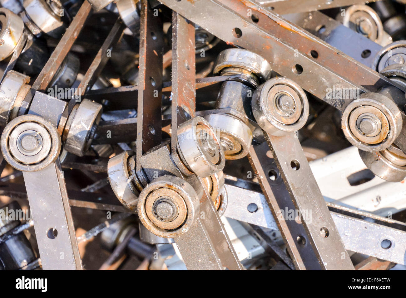 Metal Ready for Recycling Stock Photo - Alamy