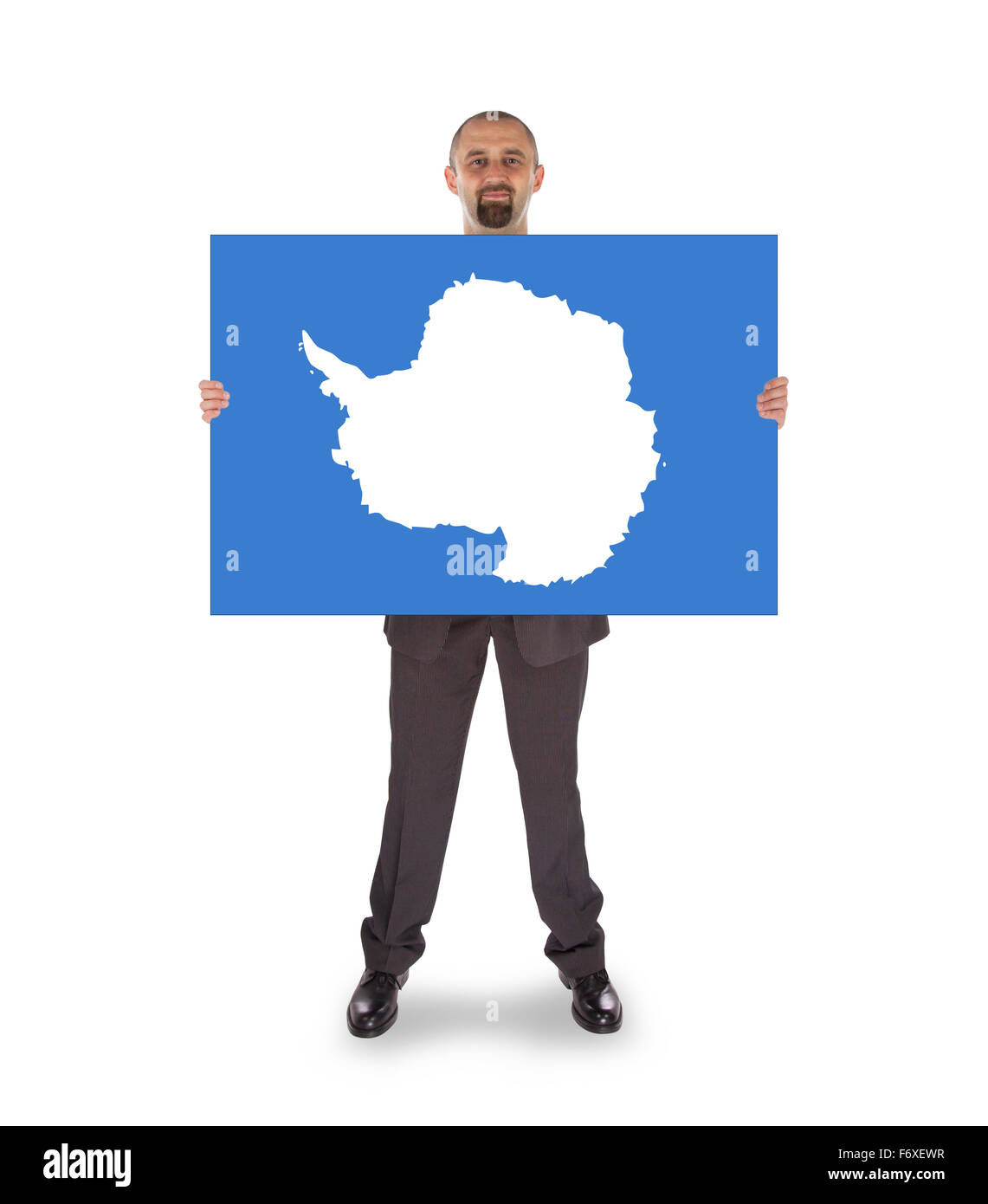 Cartoon businessman hand holding Cut Out Stock Images & Pictures - Alamy