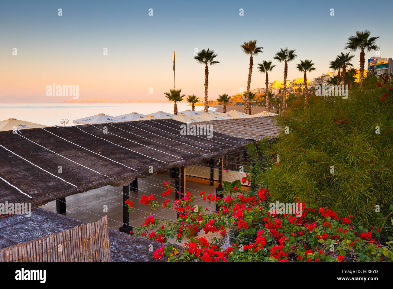 Bar on the beach in Palaio Faliro in Athens, Greece Stock Photo - Alamy