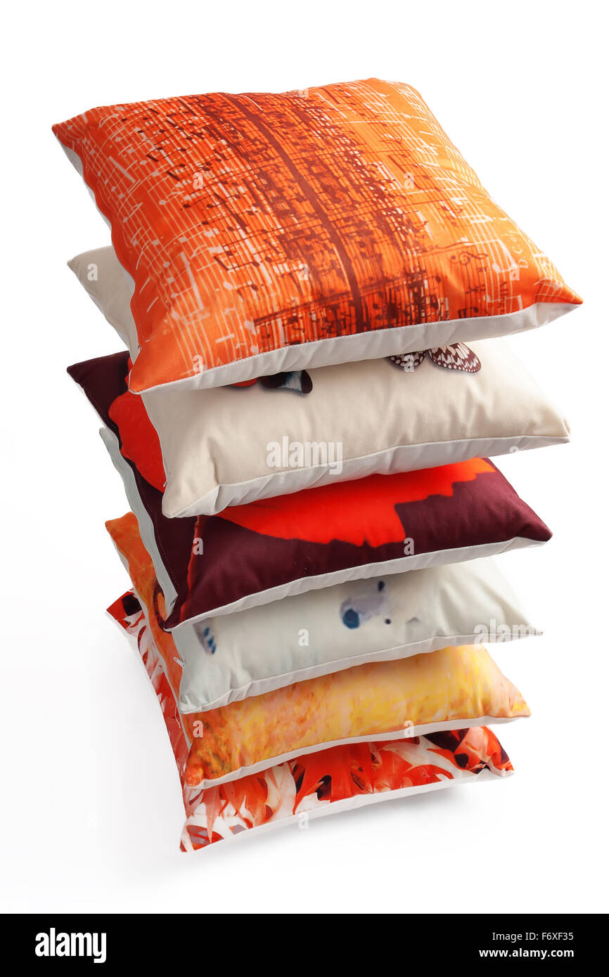 Pile of colorful cotton sheets hi-res stock photography and images - Alamy