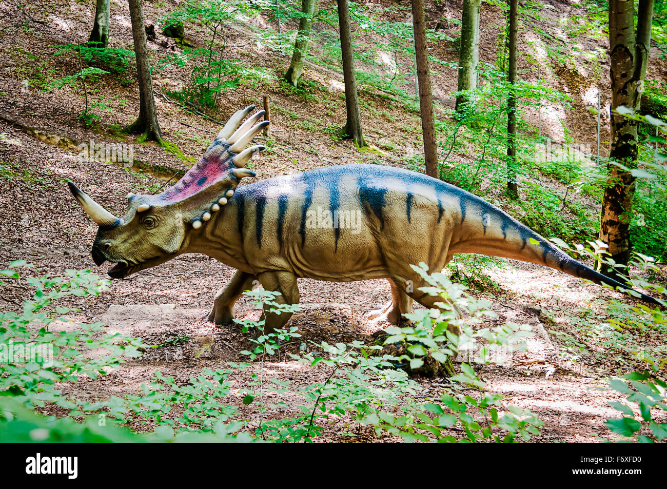 Dinosaur in the woods hi-res stock photography and images - Alamy