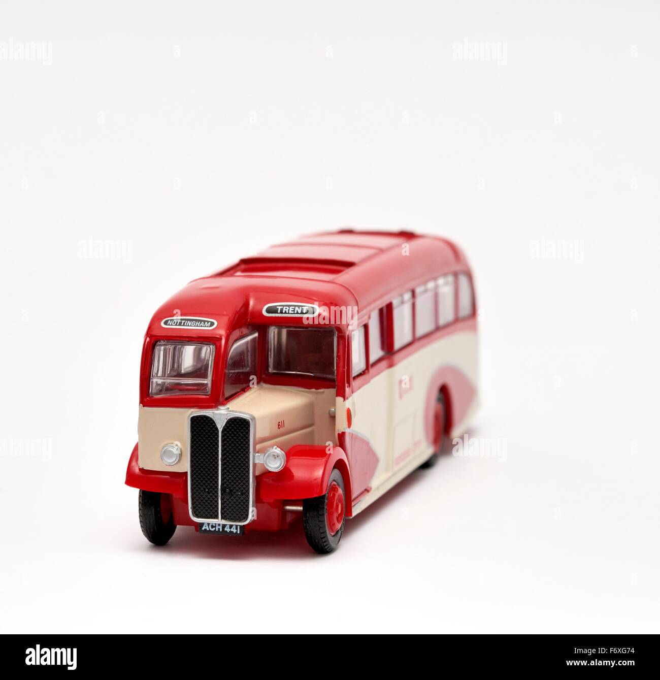 A scale model of a AEC Regal Windover in Trent Motor Traction Co bus ...