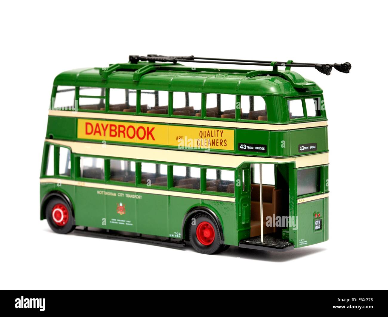 CORGI 34701 NOTTINGHAM CITY TRANSPORT KARRIER W DIECAST MODEL ...