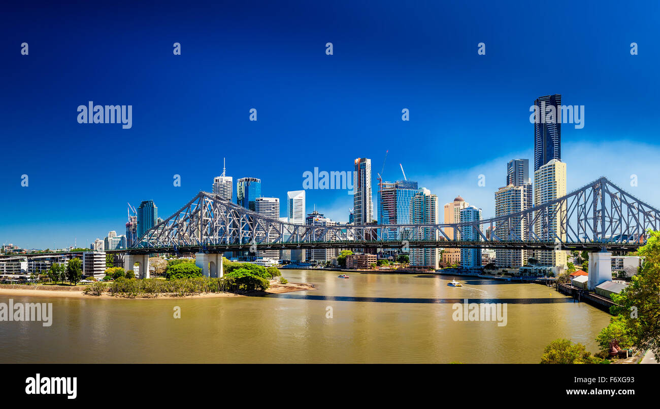Brisbane river panoramic view hi-res stock photography and images - Alamy