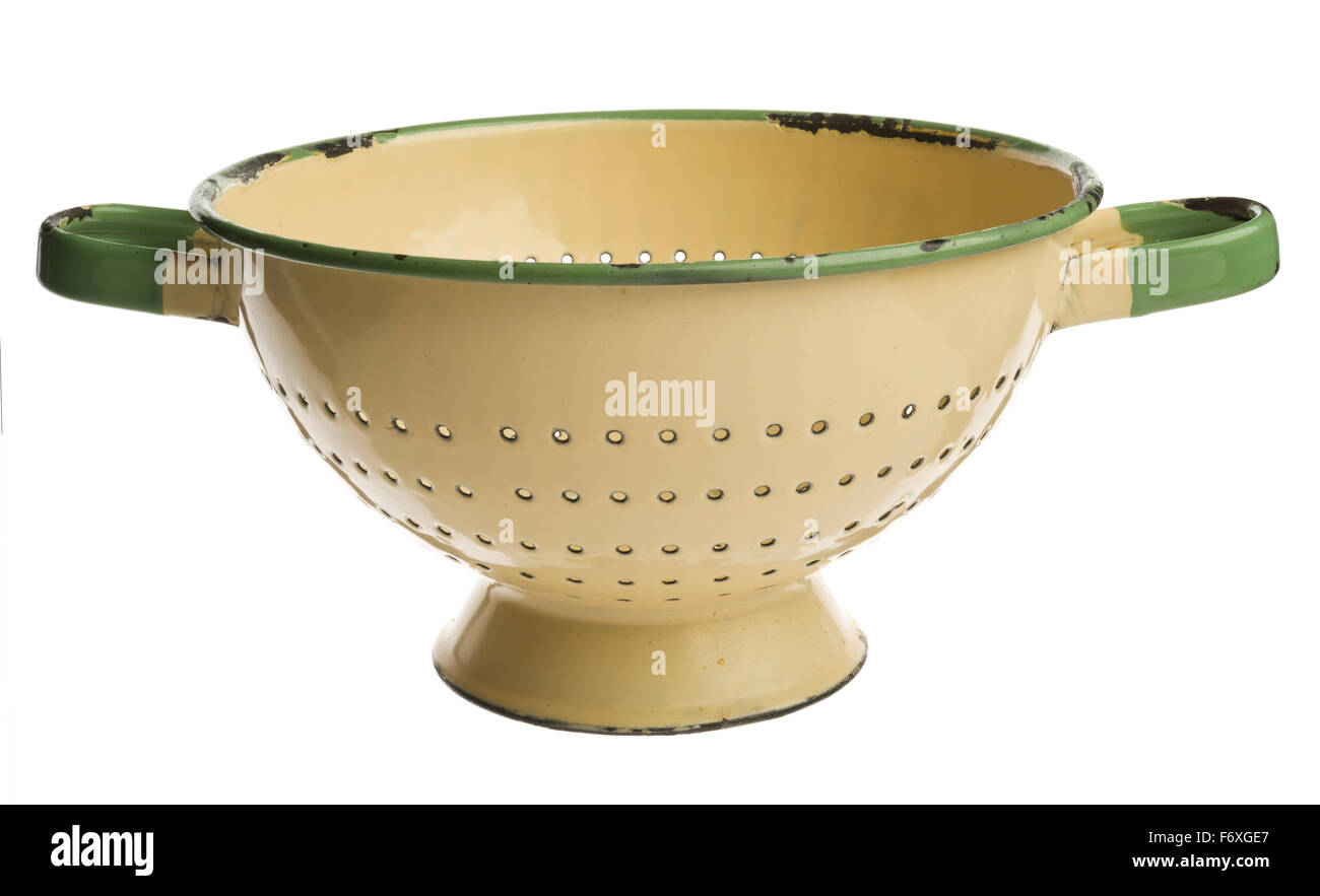 Colander drain hi-res stock photography and images - Alamy