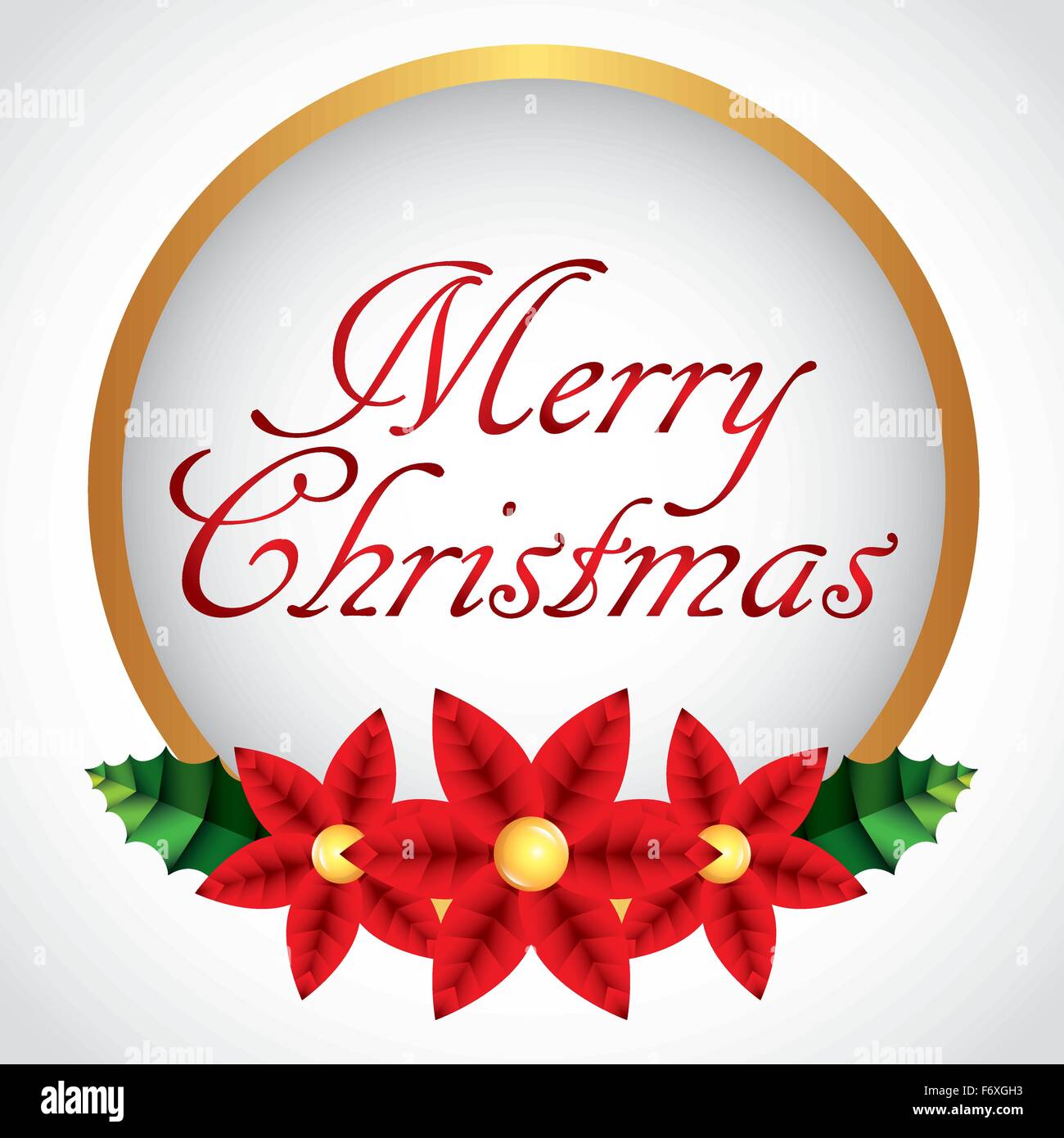 Vector Illustration Merry Christmas Stock Vector Image & Art - Alamy