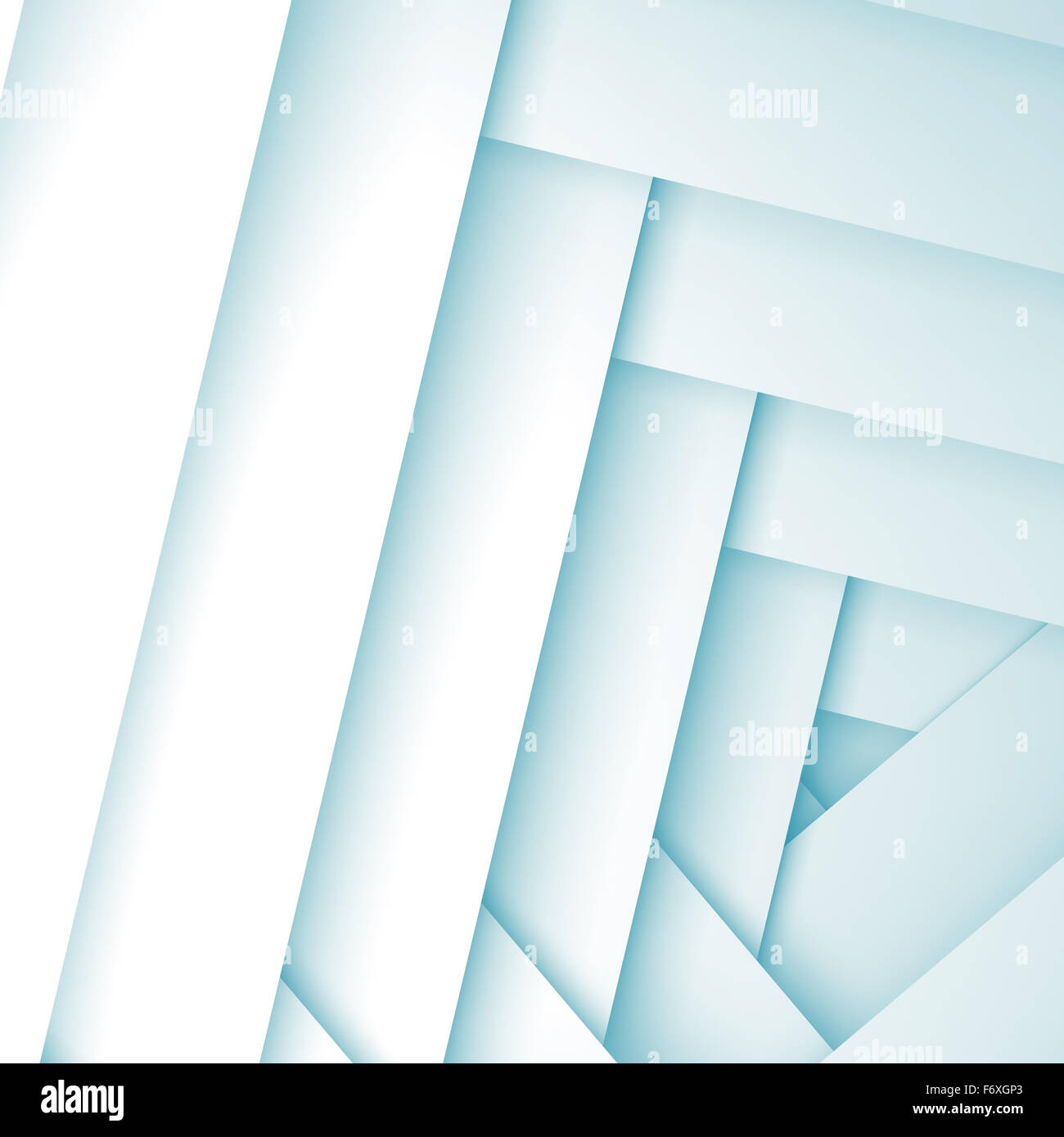 Abstract square geometric background, white frame layers pattern, 3d ...