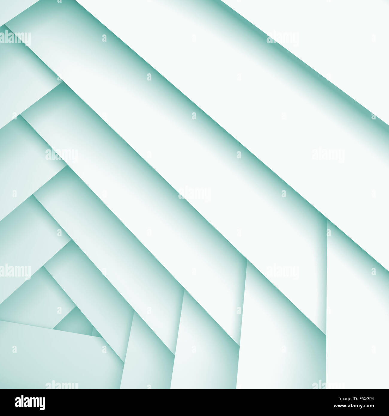 Abstract geometric background with white layers pattern, 3d ...