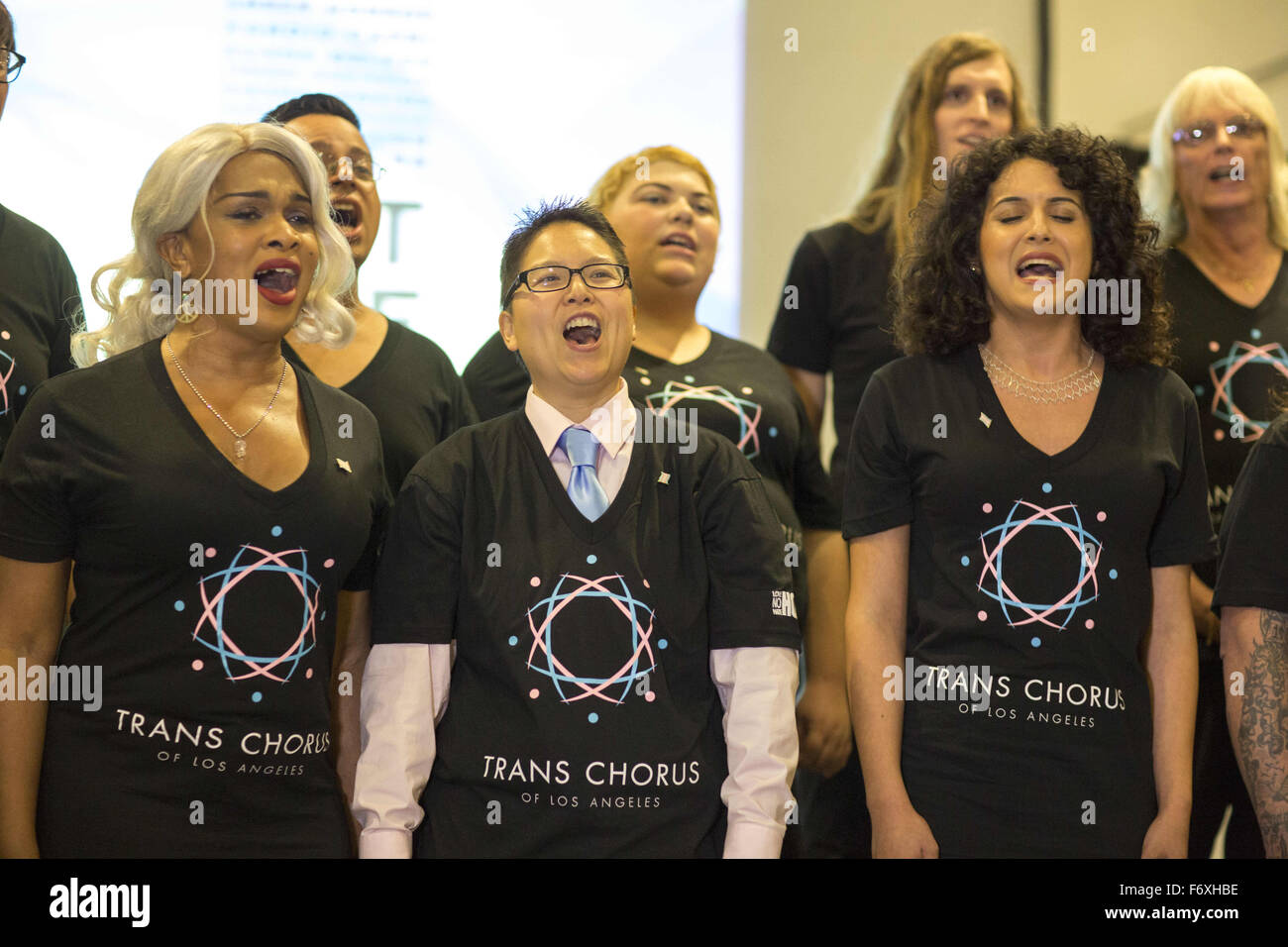 West Hollywood, California, USA. 20th Nov, 2015. Trans Chorus of Los ...
