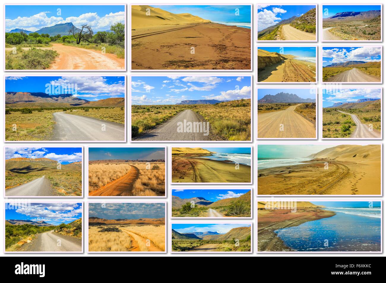 African desert collage hi-res stock photography and images - Alamy