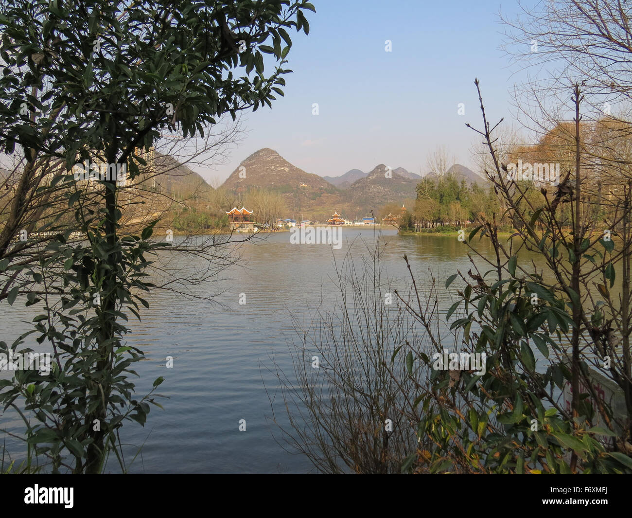 Guizhou province china hills hi-res stock photography and images - Alamy