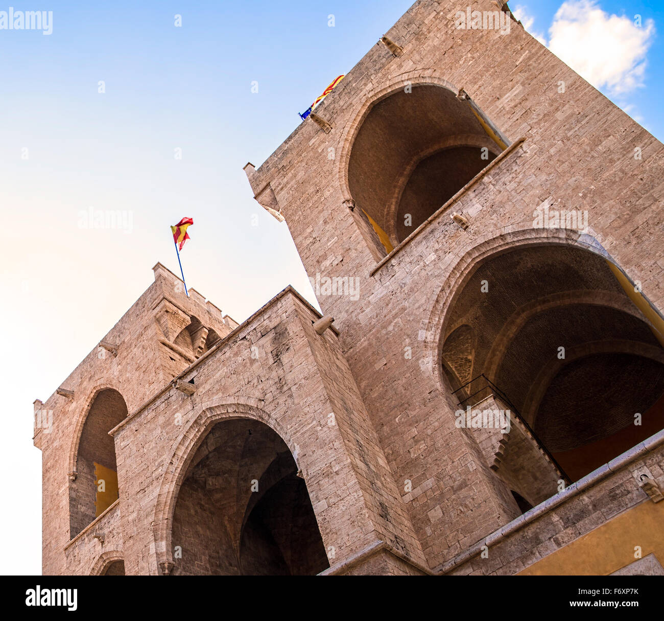 The Quart Towers (Torres de Quart), built in the 15th century, were ...