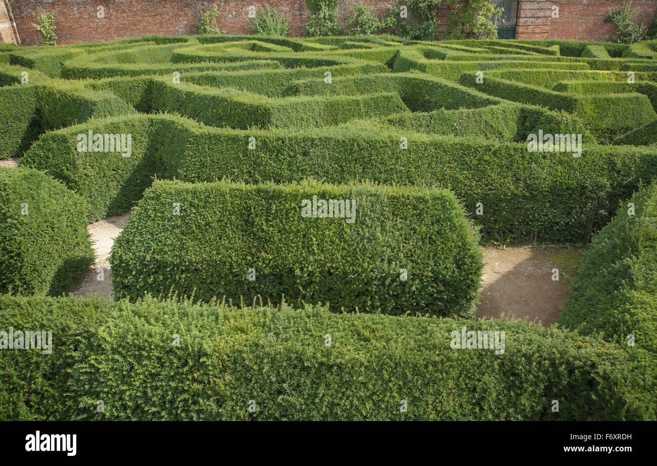 Maze section hi-res stock photography and images - Alamy
