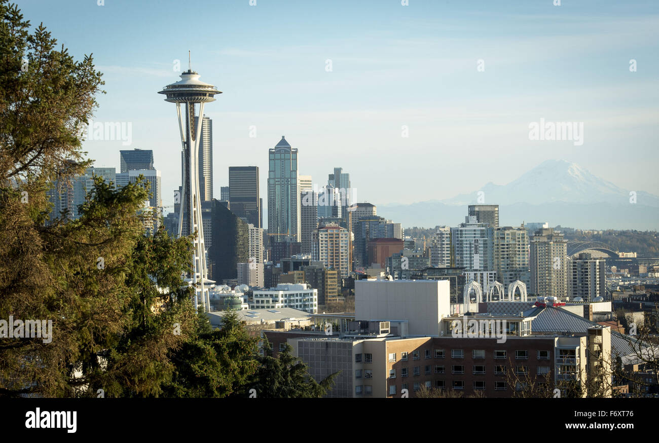 Seattle, California, USA. 20th Nov, 2015. Seattle, founded in 1852, at ...