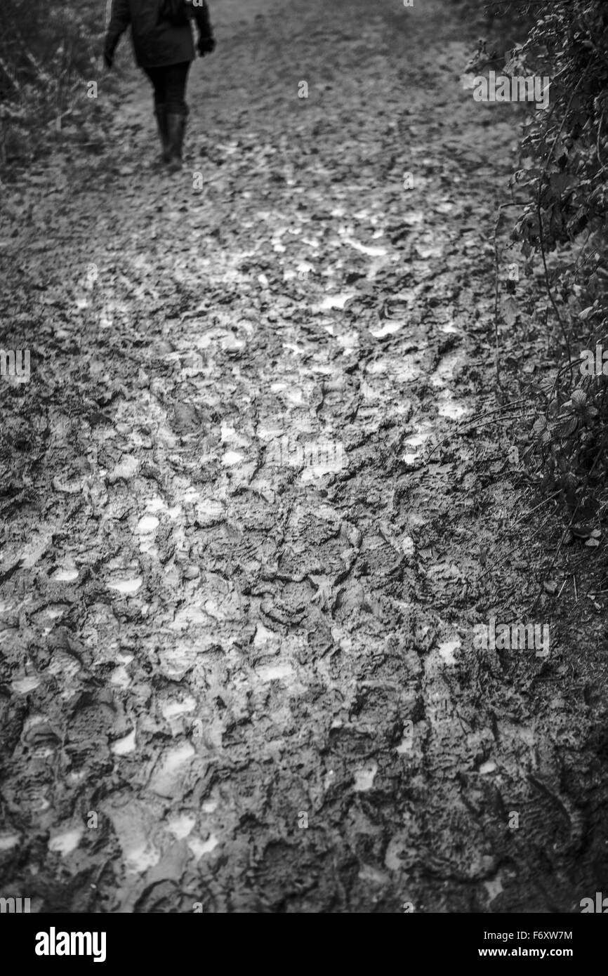 Muddy woman Black and White Stock Photos & Images - Alamy