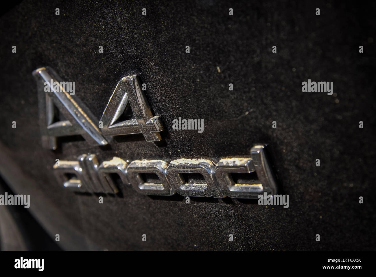 emblem Audi A4 allroad Stock Photo - Alamy